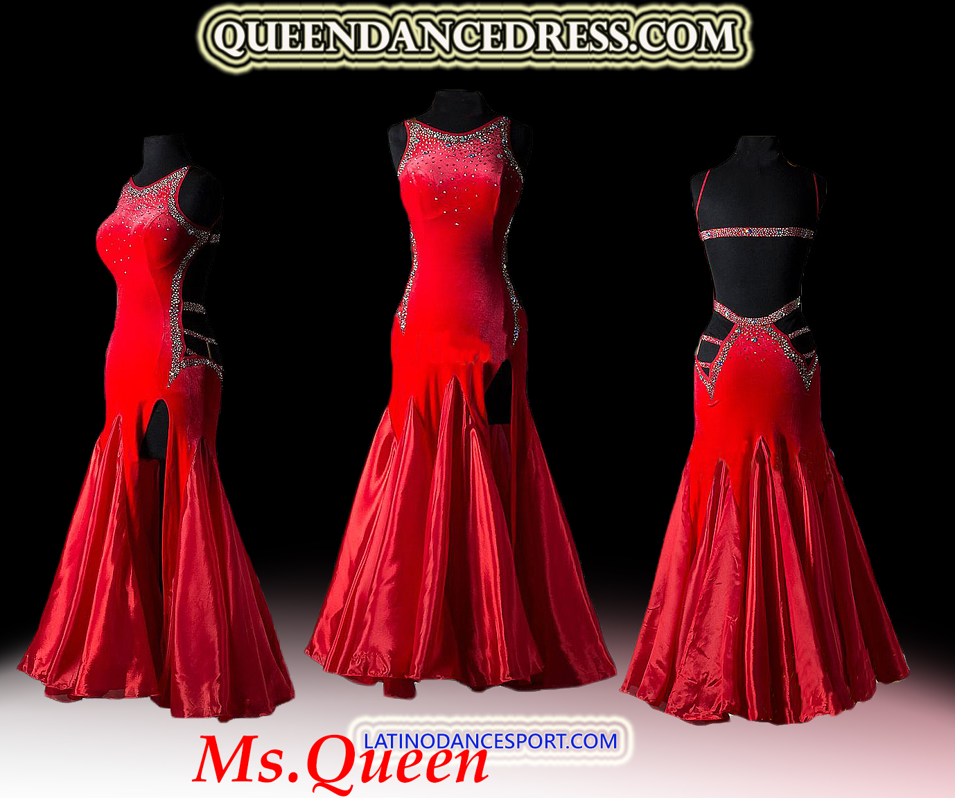 Smooth/Standard Ballroom Queen Dance Tailored Dress S22