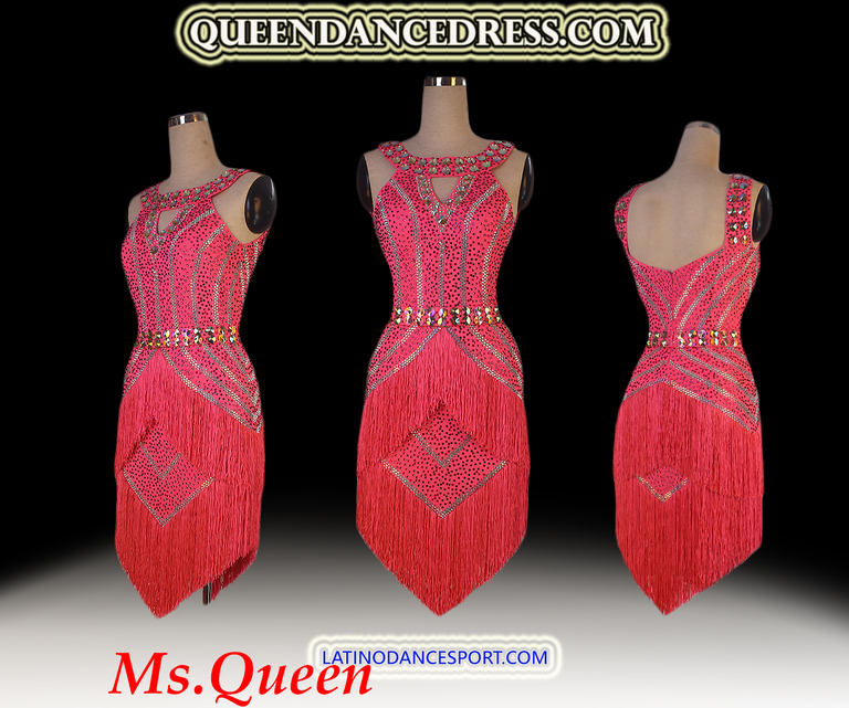 Ms.Queen Queen Dance Dress LatinoDanceSport