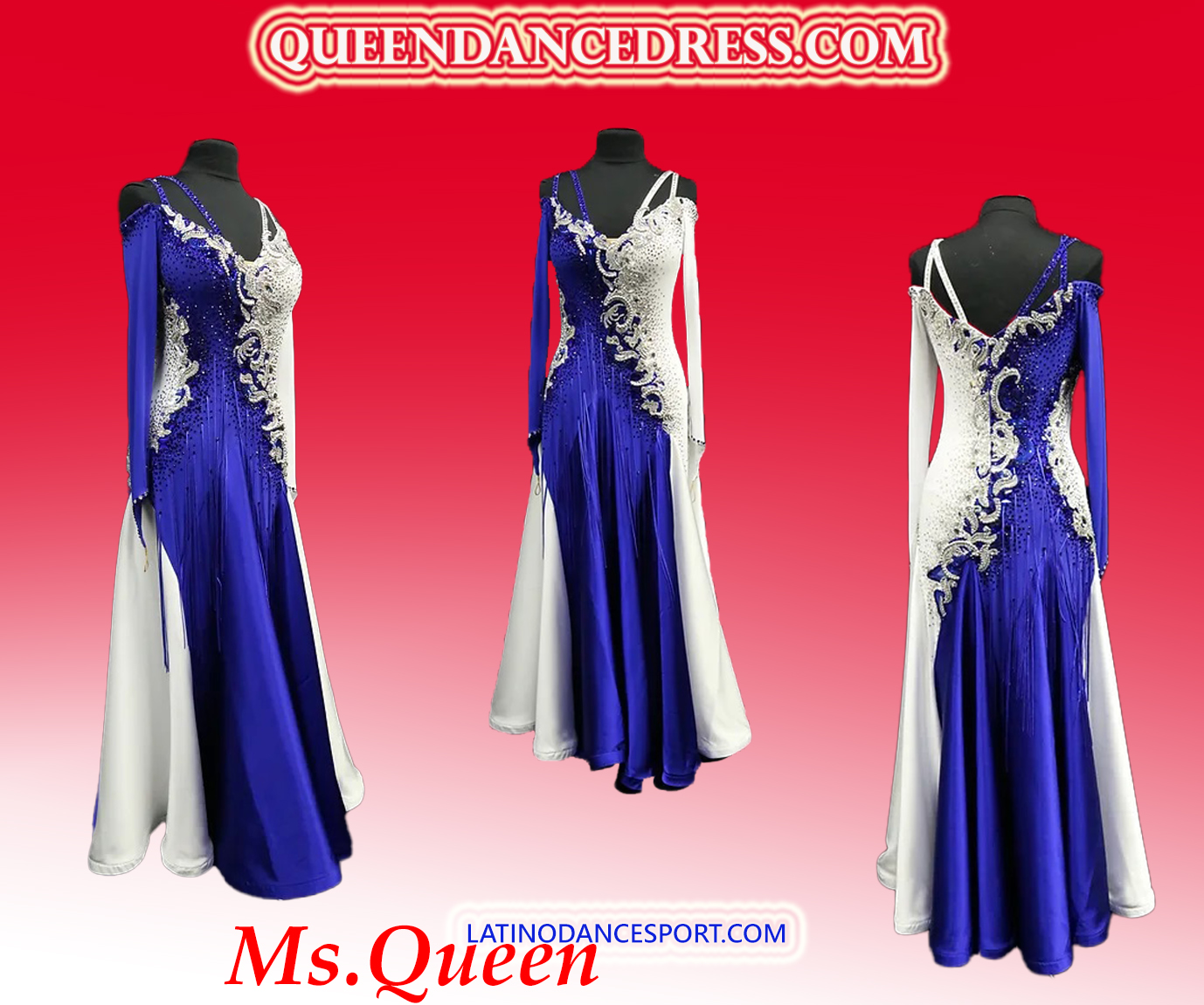 Smooth/Standard Ballroom Queen Dance Tailored Dress S233
